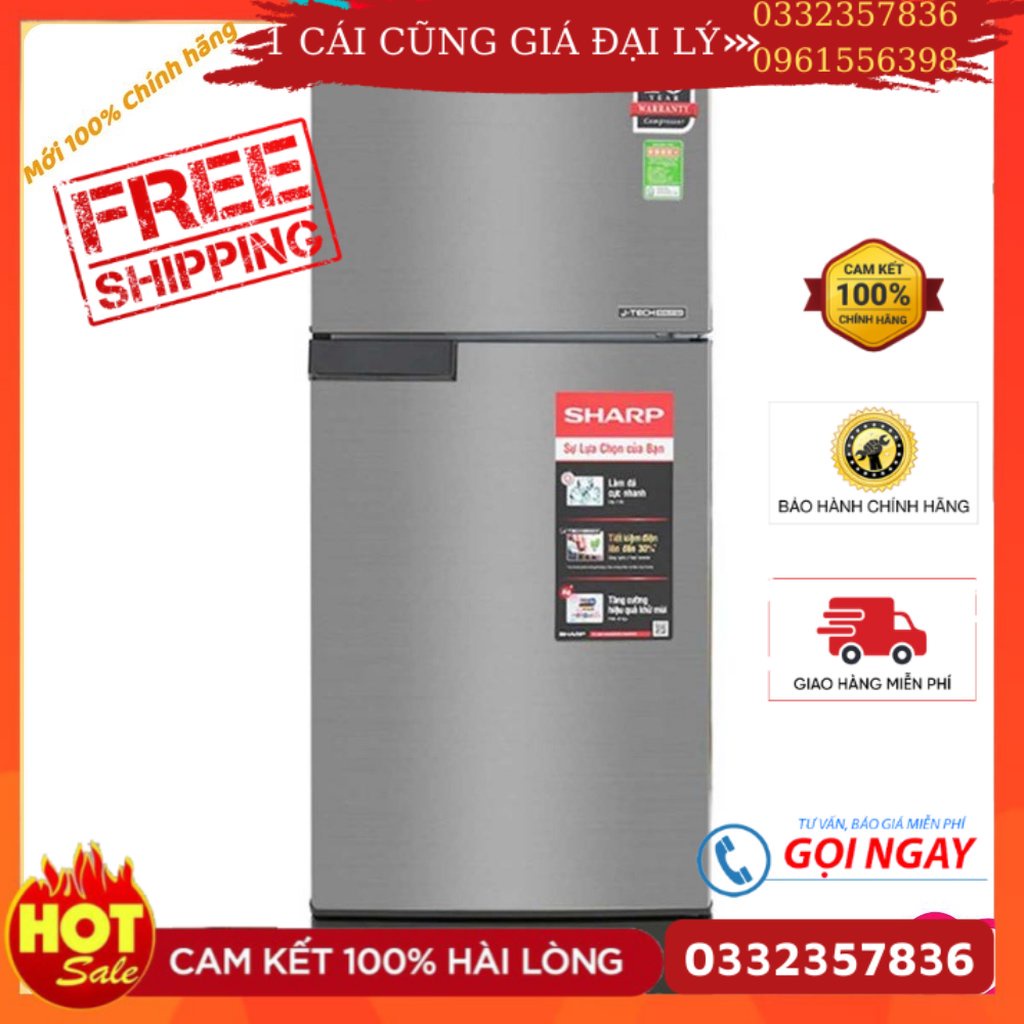 Tủ lạnh Sharp Inverter SJ-X196E-SL 180L Điện Máy Hải Đăng HN- Mới Full ...