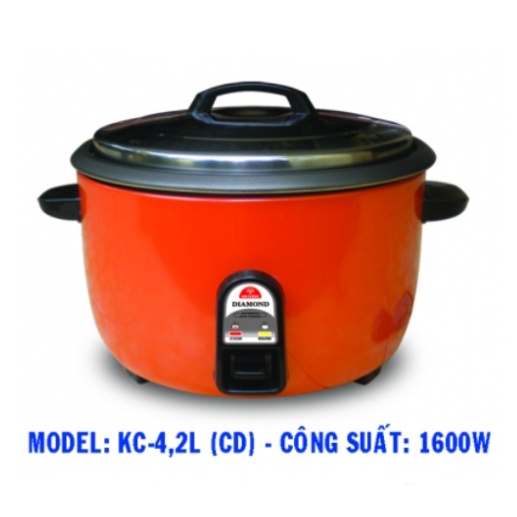 Nồi cơm điện Công nghiêp KIM CƯƠNG KC-4.2LR - 4.2 lít - 1600W | Shopee Việt Nam