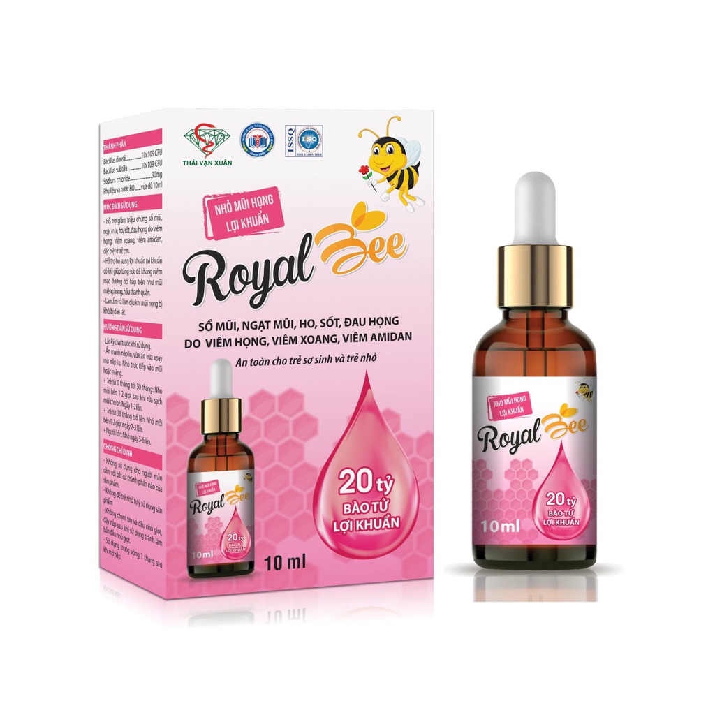 Nhỏ mũi họng LỢI KHUẨN Royal Bee | Shopee Việt Nam