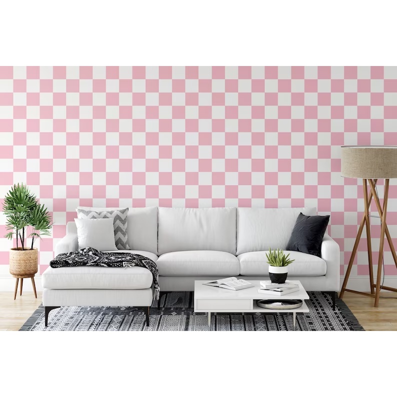 [Nhiều màu] Decal caro dán nhà vệ sinh chống thấm - Decal dán tường - ô ...