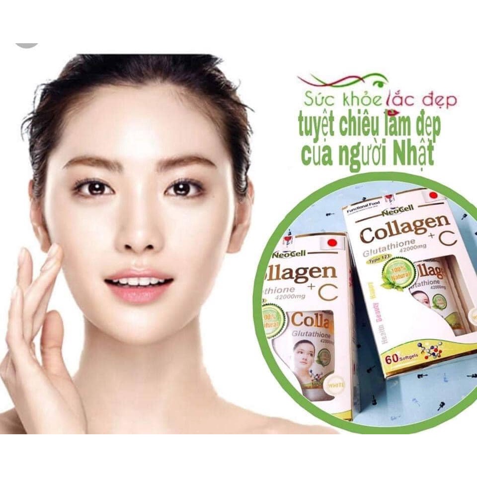 Đẹp Da Collagen Plus C Glutathion Isoflavon Type 123 Mediusa (C/60v ...