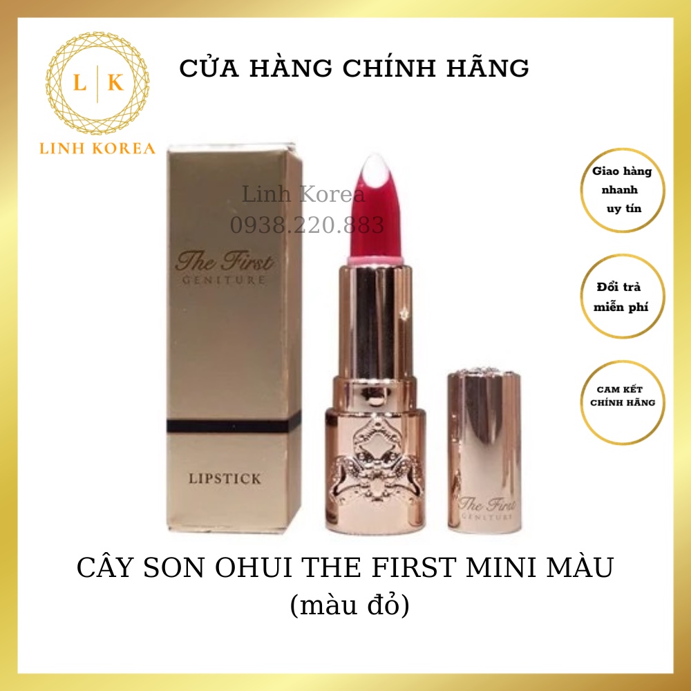 CÂY SON OHUI THE FIRST MINI MÀU (màu đỏ) | Shopee Việt Nam