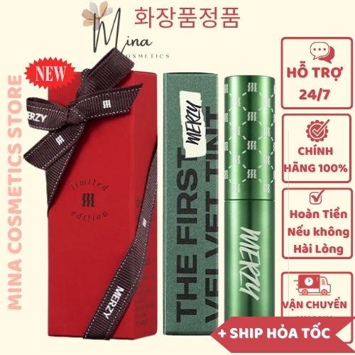 Merzy V6 vỏ Xanh Lá / Son Kem Lì Merzy Another Me The First Velvet Tint ...