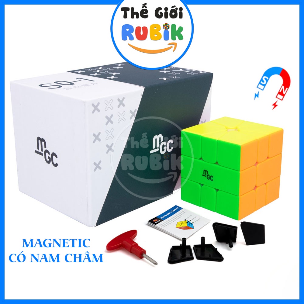 YJ MGC Square 1 M Có Nam Châm MGC Square-1 SQ1 Magnetic Stickerless ...
