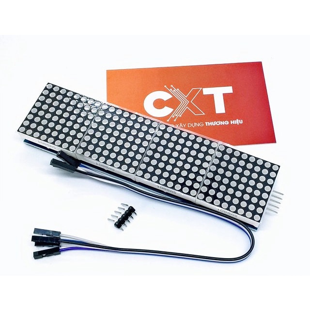 Module LED matrix 8x32 MAX7219 màu xanh lá | Shopee Việt Nam