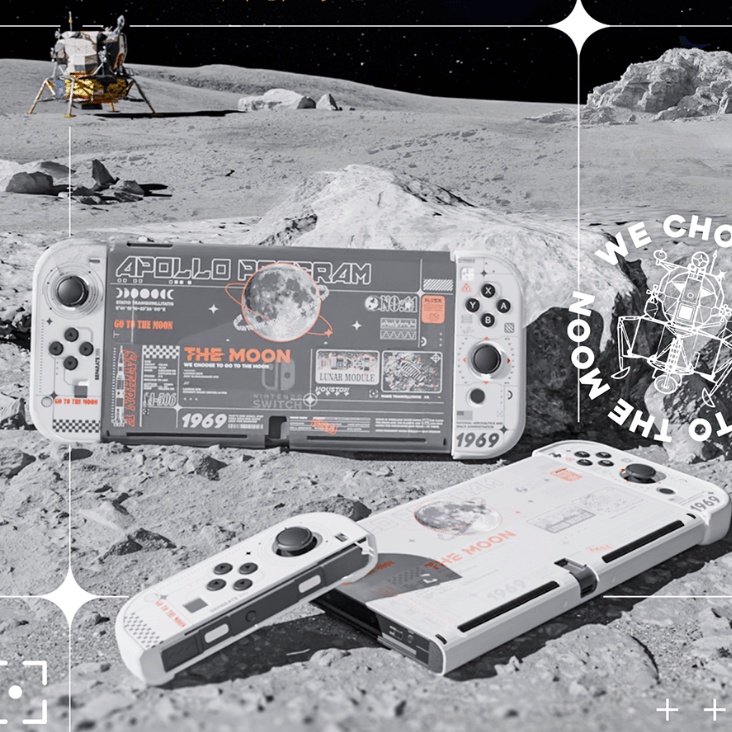 Vỏ Bảo Vệ Trong Suốt In Họa Tiết Apollo Cho Máy Chơi Game Nintendo ...