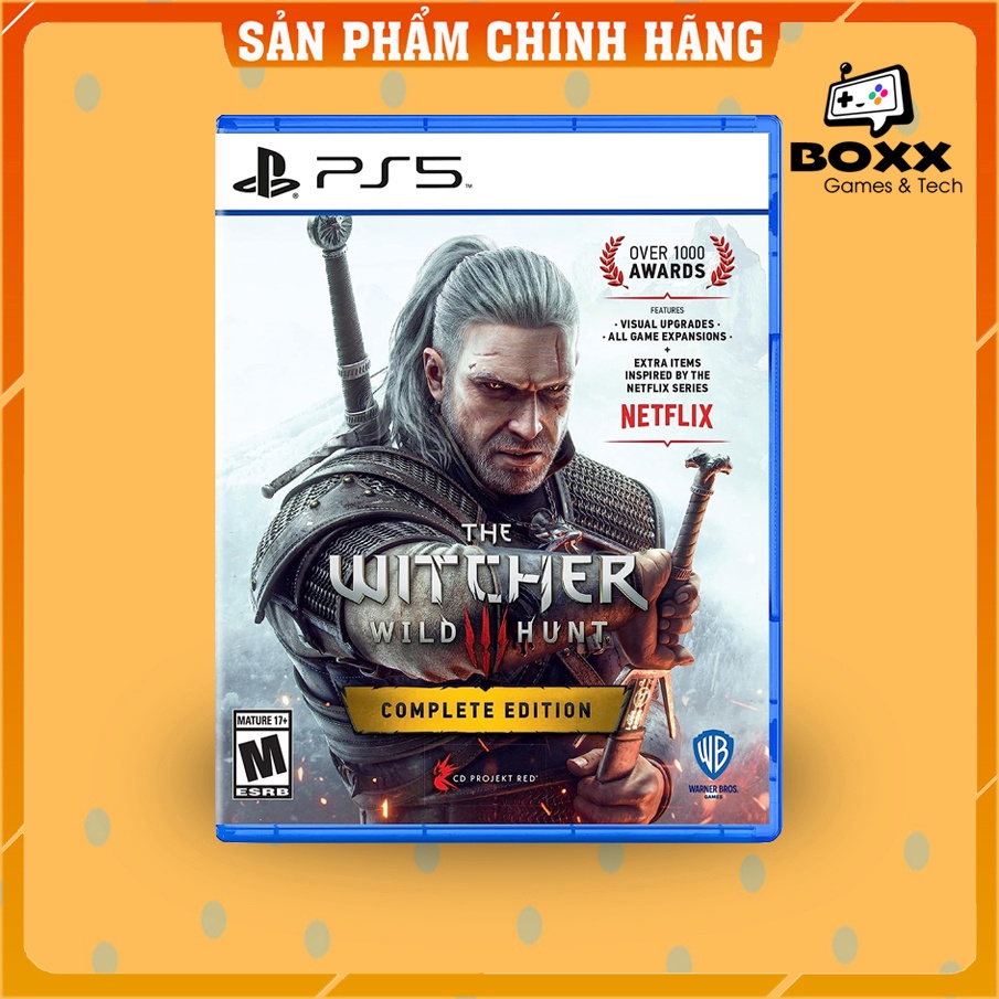 Đĩa Game The Witcher 3: Wild Hunt Complete Edition PS5 | Shopee Việt Nam