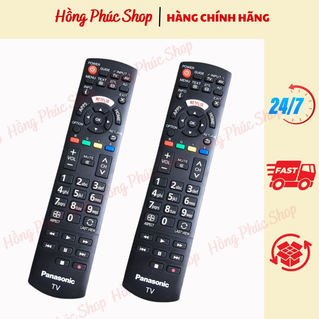 Điều khiển tivi Panasonic Hàng Zin theo máy - Remote tivi Panasonic Hàng zin - Bảo hành 1 đổi 1 ...