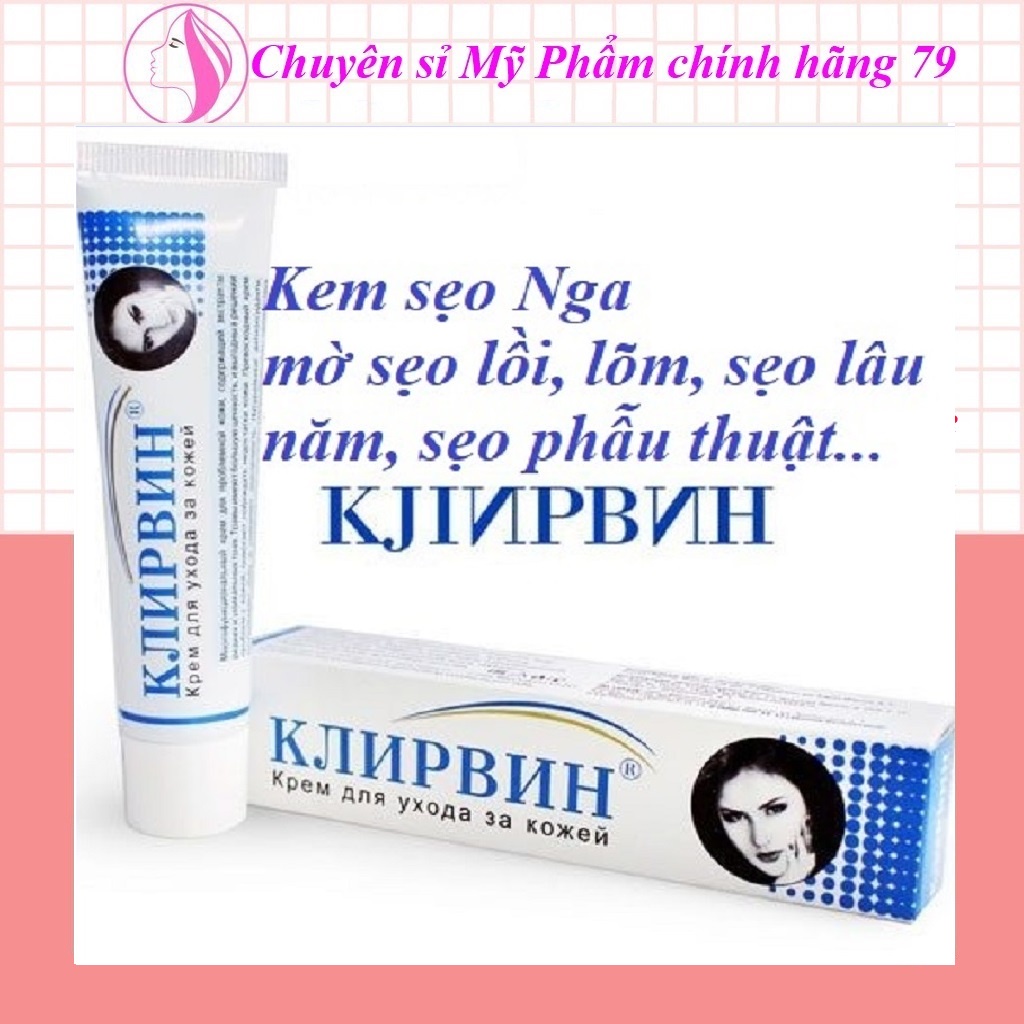 Kem sẹo Nga, Tẩy nốt ruồi Nga, Kem mờ sẹo thâm, loại bỏ sẹo lồi lõm,rạn da chỉ trong 2 tháng ...