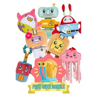 Búp Bê Nhồi Bông LankyBox Mới Với Quần Hình Spongebob, Boxy / Foxy ...