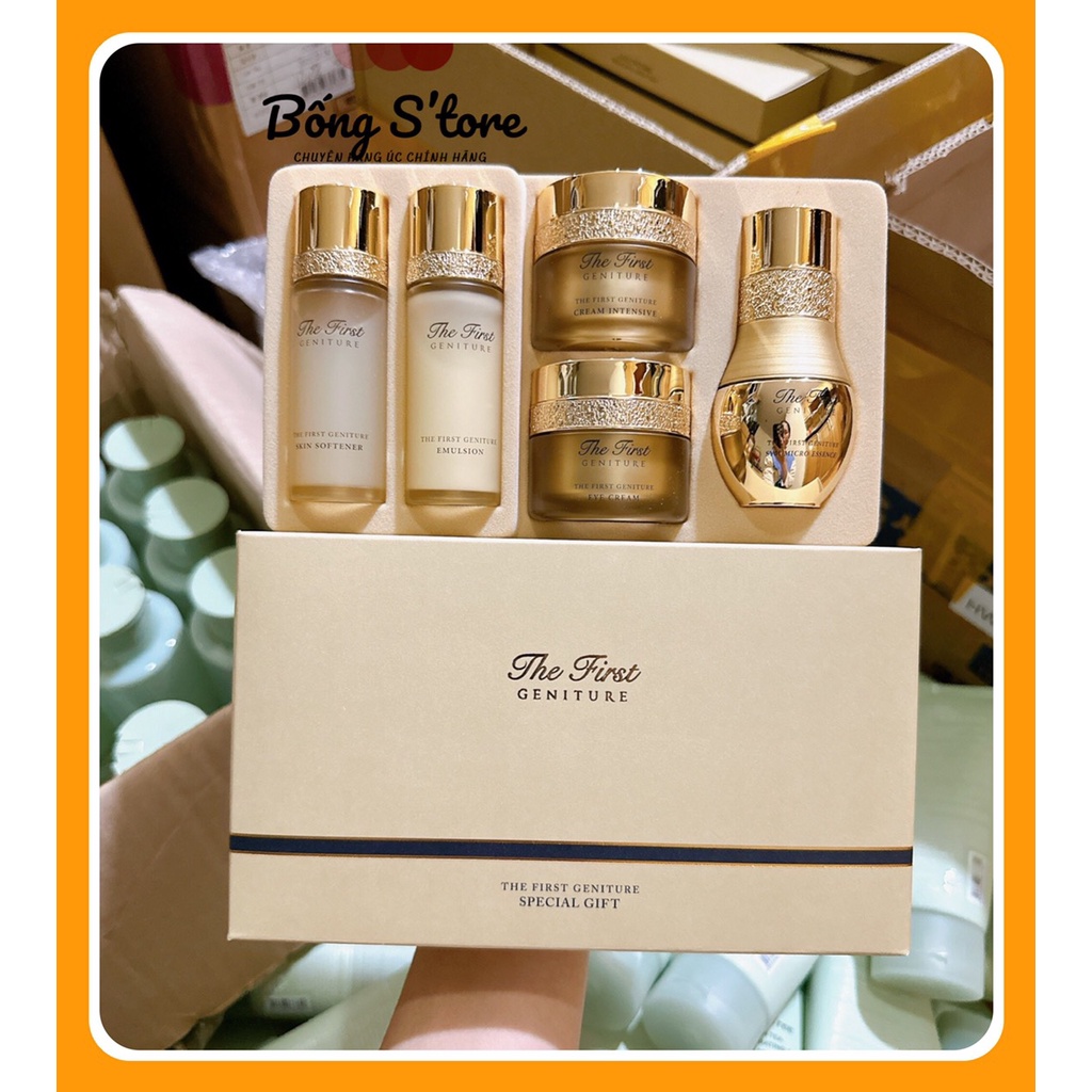 Set Tái Sinh Trẻ Hóa Da, Chống Lão Hóa Ohui The First Mini 5 sản phẩm ...