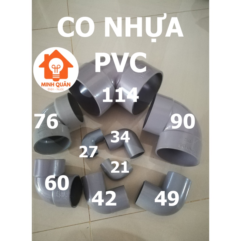 CO 114, 140, 168mm, CO ỐNG NHỰA PVC, PHỤ KIỆN ỐNG NƯỚC | Shopee Việt Nam
