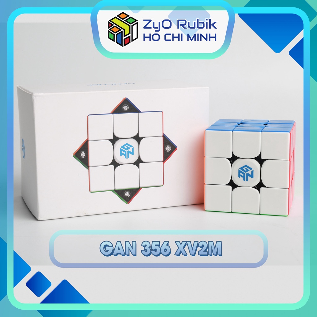 [3x3] Rubik Gan 356 X V2M Stickerless - Phiên bản nâng cấp của Gan X V1 ...