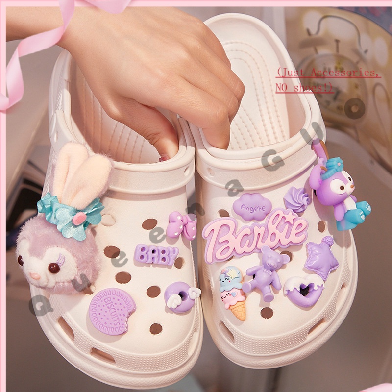 sticker dép crocs set (không bao gồm giày)/Phụ Kiện Hoạt Hình 3D diy ...
