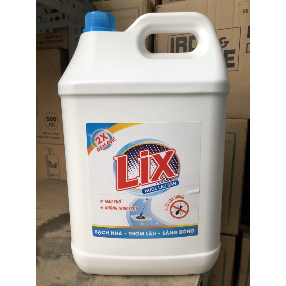 Nước lau sàn Lix đuổi côn trùng 9kg MẪU MỚI NHẤT | Shopee Việt Nam