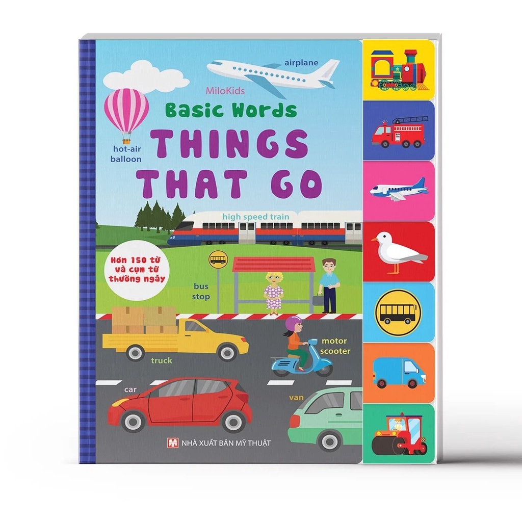 Sách[SMB]: Basic Words –Things That Go | Shopee Việt Nam