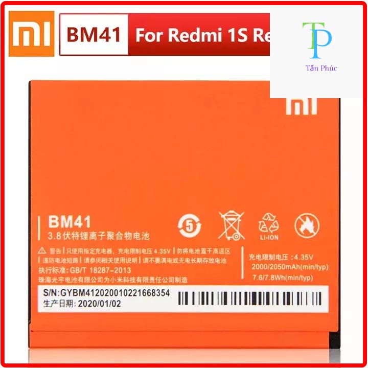 Pin Xiaomi Redmi Note 1S BM41 2050mAh Zin Dung Lượng Chuẩn | Shopee ...