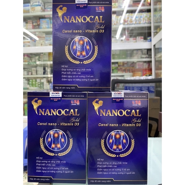 NANOCAL GOLD, Bổ sung Canxi cho mọi lứa tuổi | Shopee Việt Nam