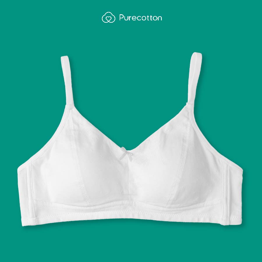 Áo lót bé gái Purecotton chất liệu cotton cao cấp kiểu dáng cài khuy có đệm AL23 New Cat PC112 ...