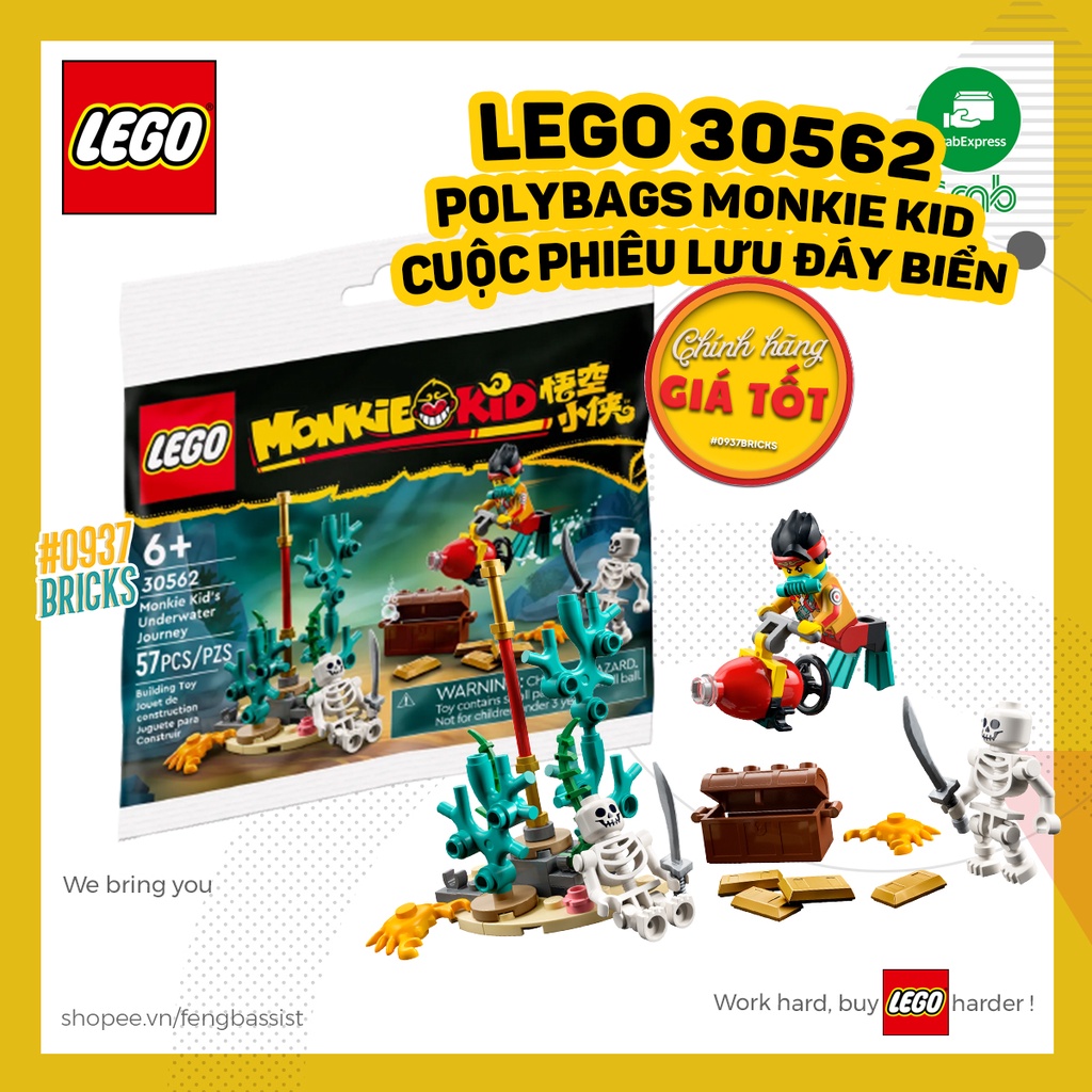 [CÓ SẴN] LEGO 30562 MONKIEKID TIỂU HẦU TỬ PHIÊU LƯU ĐẠI DƯƠNG RẺ NHẤT ...