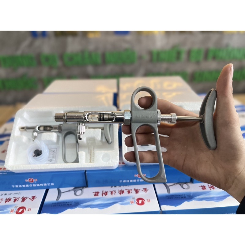 xilanh- xi lanh tự động tiêm gia cầm đúng chất ngon - bổ - rẻ 2ml | Shopee Việt Nam