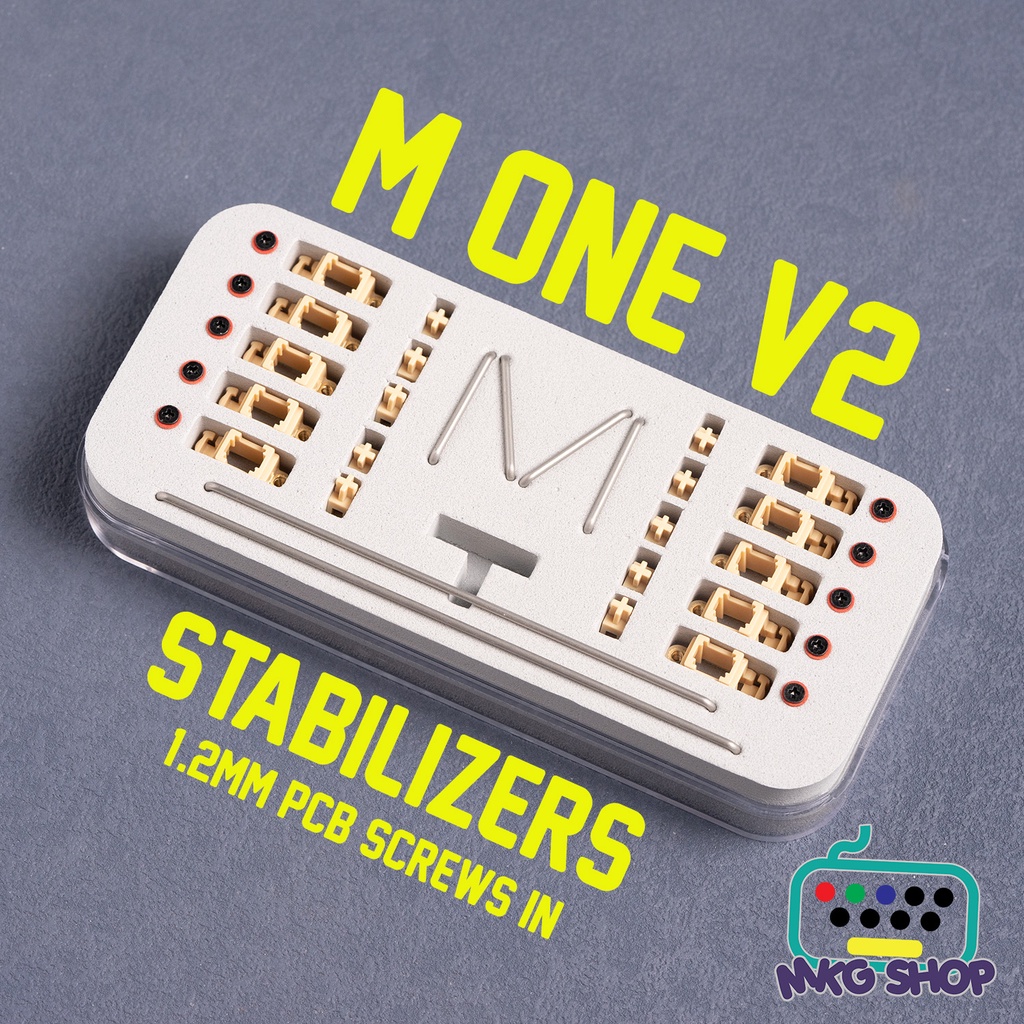 Stab M ONE V2 cho mạch 1.2mm, bàn phím cơ, pcb stab screw in | Shopee ...