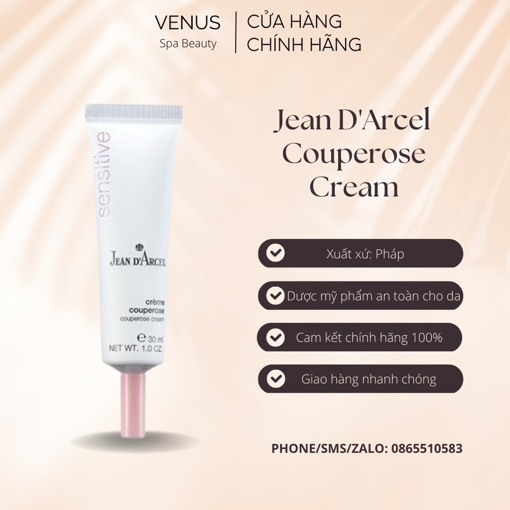 Jean D'Arcel Couperose Cream - Kem Dưỡng Làm Dịu Da Nhạy Cảm, Mẩn Đỏ ...