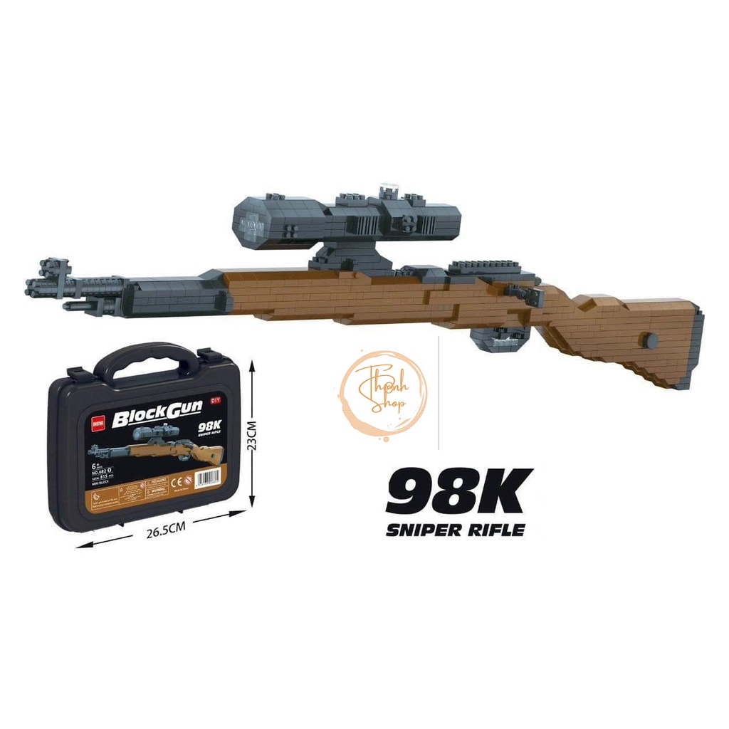 Đồ Chơi Lắp Ráp LEGO Súng PUBG CS:GO FREE FIRE AK47 AWM 98K M4A1 HK416C VSK94 (Mẫu mới) | Shopee ...