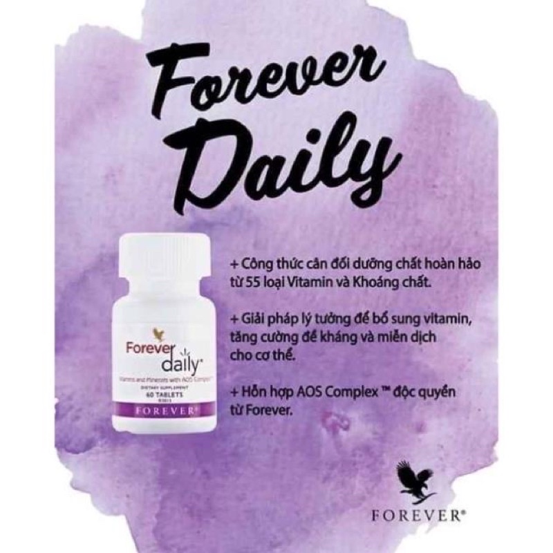 VIÊN UỐNG BỔ SUNG RAU CỦ QUẢ FOREVER DAILY 439lfp | Shopee Việt Nam