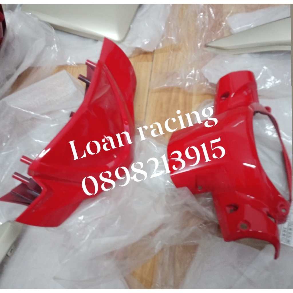 Dàn áo Nouvo 3 màu đỏ đen full dàn màu 10 món , nhựa nhám 6 món hàng ...