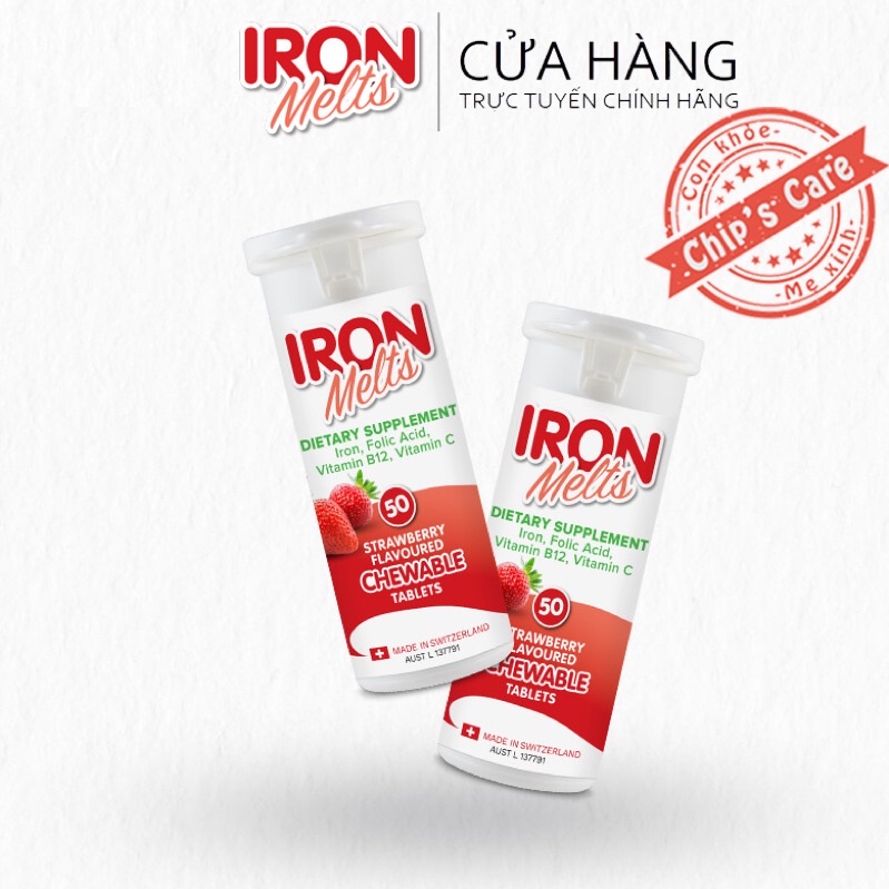Sắt Iron Melts 50 viên | Shopee Việt Nam