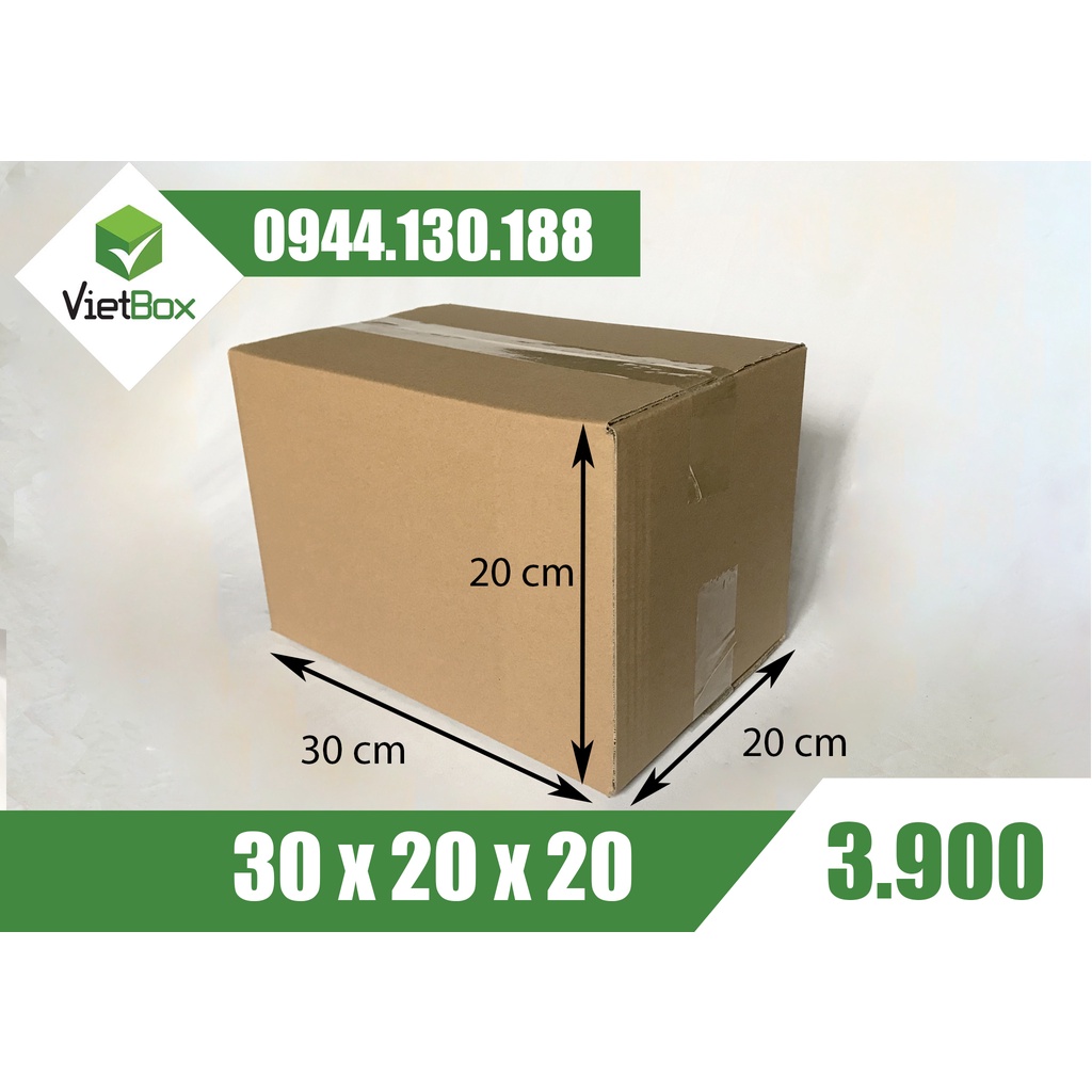 Combo 20 hộp carton 30x20x20 | Shopee Việt Nam