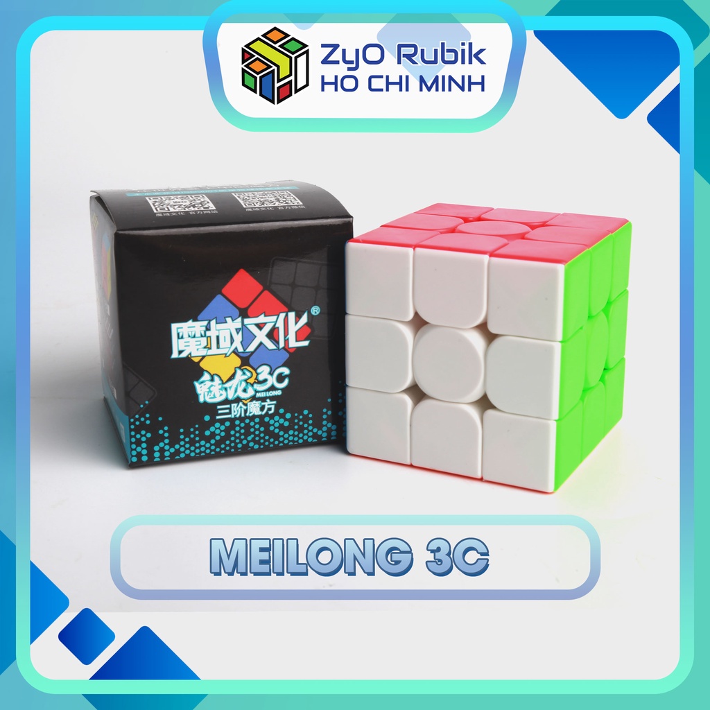 Combo Rubik 3x3, 2x2, 4x4 Meilong 3 Stickerless - Đồ chơi phát triển ...