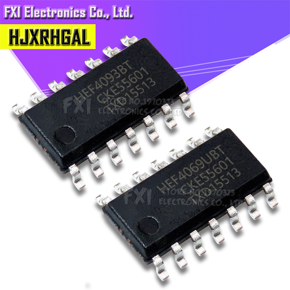 Set 10 Linh Kiện Điện Tử HEF4017BT HEF4017 SOP14 SOP HCF4017 SMD CD40 HEF4052BT HEF4069UBT ...