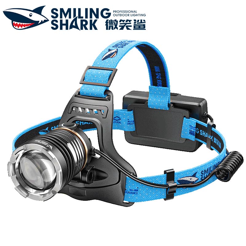 Đèn pin đeo đầu SMILING SHARK TD8036 P360 6000Lm chống thấm nước siêu ...