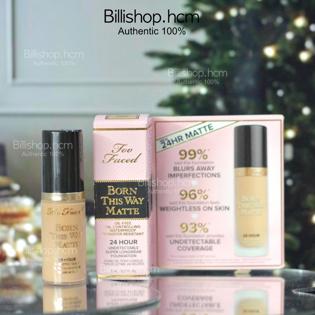 Mini size 5ML - Kem nền Too Faced Born This Way - light Beige (cho da ...