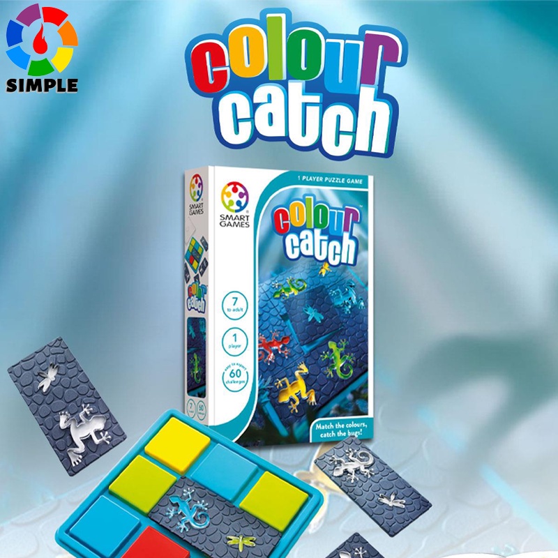SmartGames Color Catch Travel Game a color-changing, STEM Focused Cognitive Skill-Building Brain ...