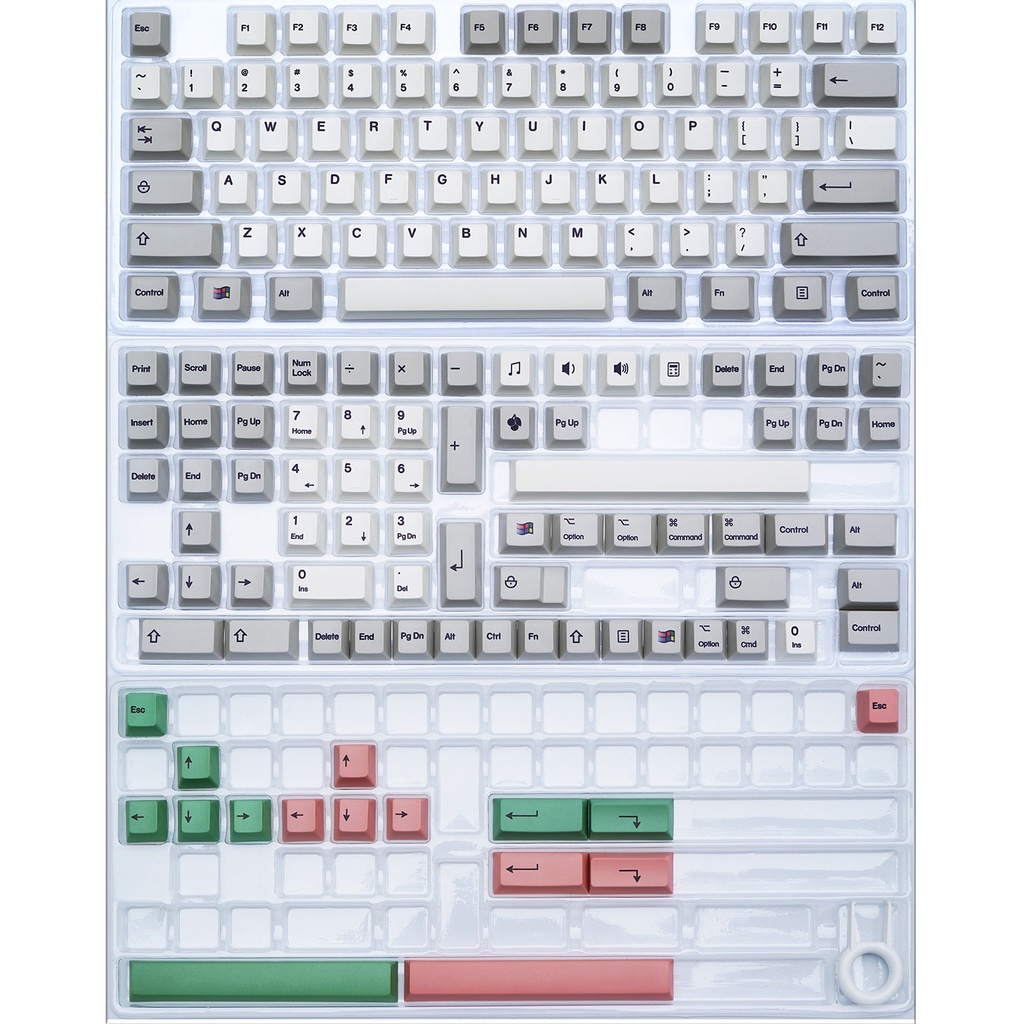 Set Keycap PBT Retro 9009 Anh Nhật Hàn, Cherry profile phù hợp nhiều ...
