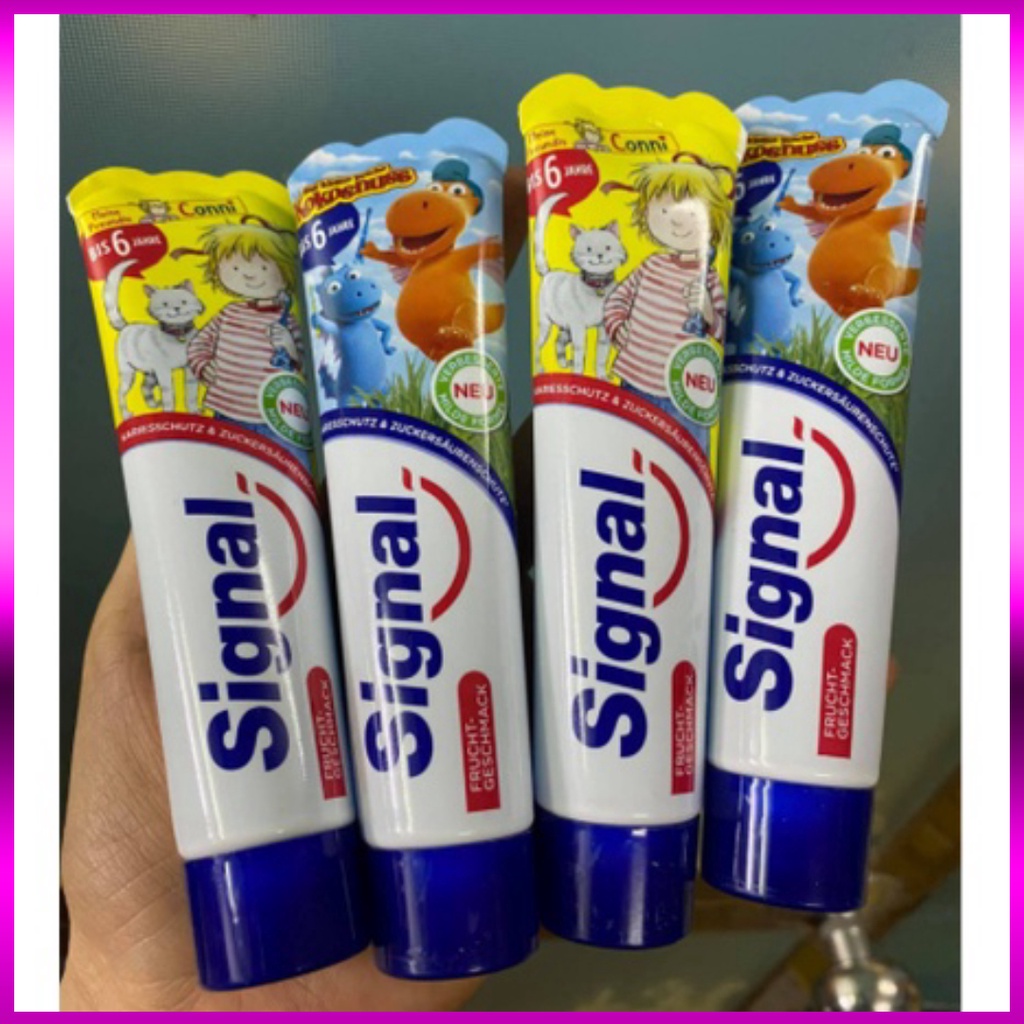Kem đánh răng SIGNAL cho bé từ 1 đến 6 tuổi - Đức | Shopee Việt Nam