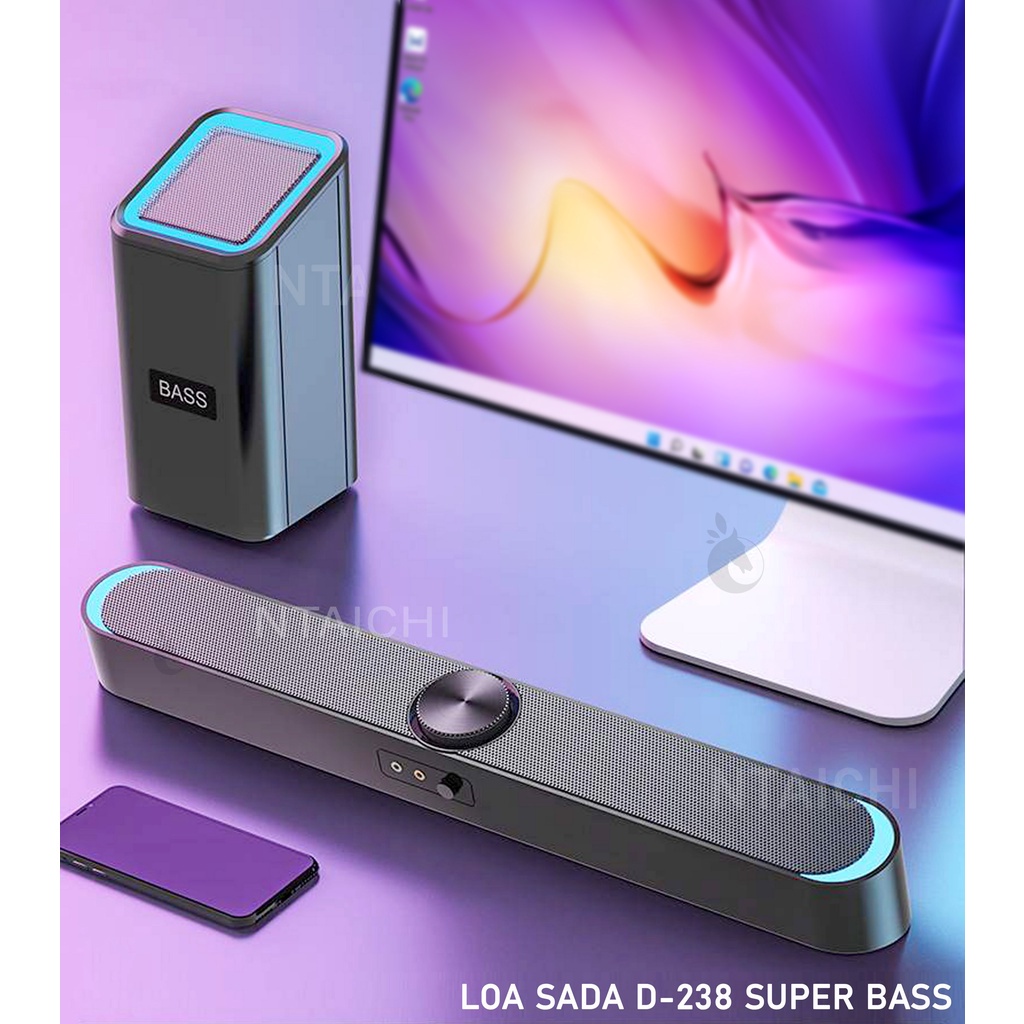 Loa Soundbar SADA D-238 Stereo 2.1 , Bluetooth 5.0 | Loa Soundbar ...