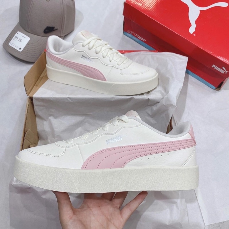 [Auth] Giày Puma Skye Clean phối hồng | Shopee Việt Nam