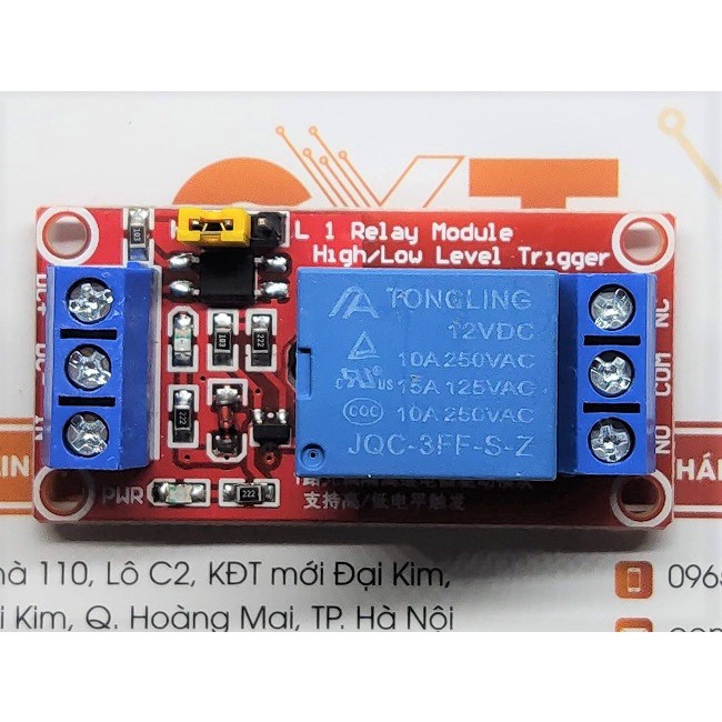 Module 1 Relay 12V Với Opto Cách Ly Kích H/L | Shopee Việt Nam