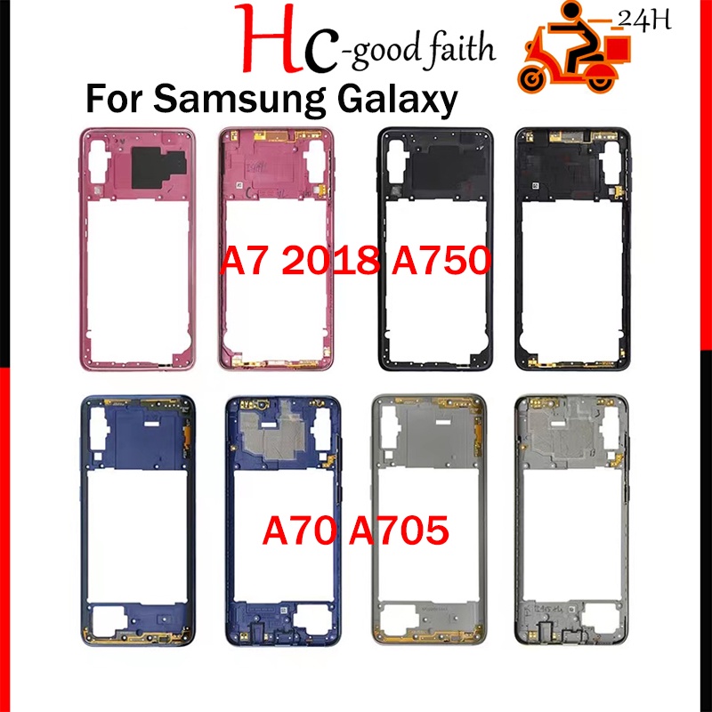 Khung Giữa Thay Thế Cho Samsung Galaxy A70 A705 / A7 2018 A750 | Shopee ...