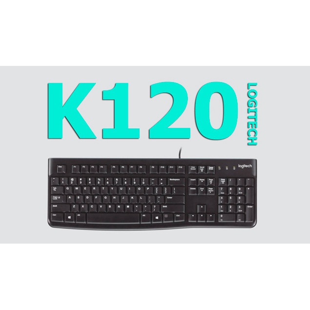 Bàn phím Logitech K120 - Chính hãng | Shopee Việt Nam