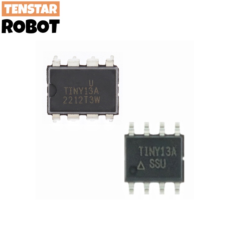 Chip ATTINY13A ATTINY13A-PU ATTINY13A-SSU ATTINY13 13A-PU DIP8 SOP8 IC | Shopee Việt Nam
