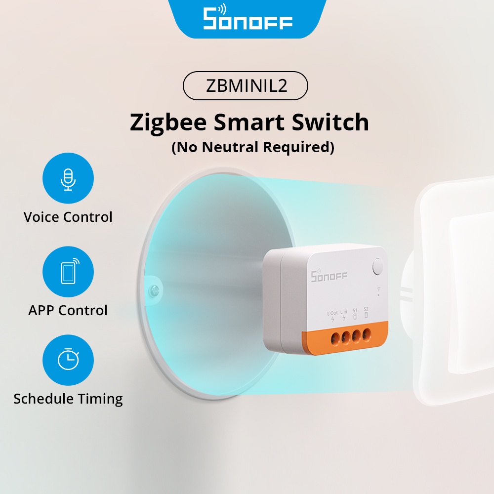 Công Tắc Thông Minh SONOFF ZBMINIL2 ZBMINI L2 Chuyên Dụng | Shopee Việt Nam