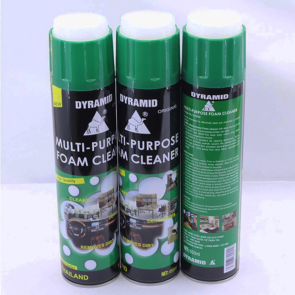 Chai xịt bọt vệ sinh nội thất ô tô - dạng bọt tuyết siêu sạch - thể ...