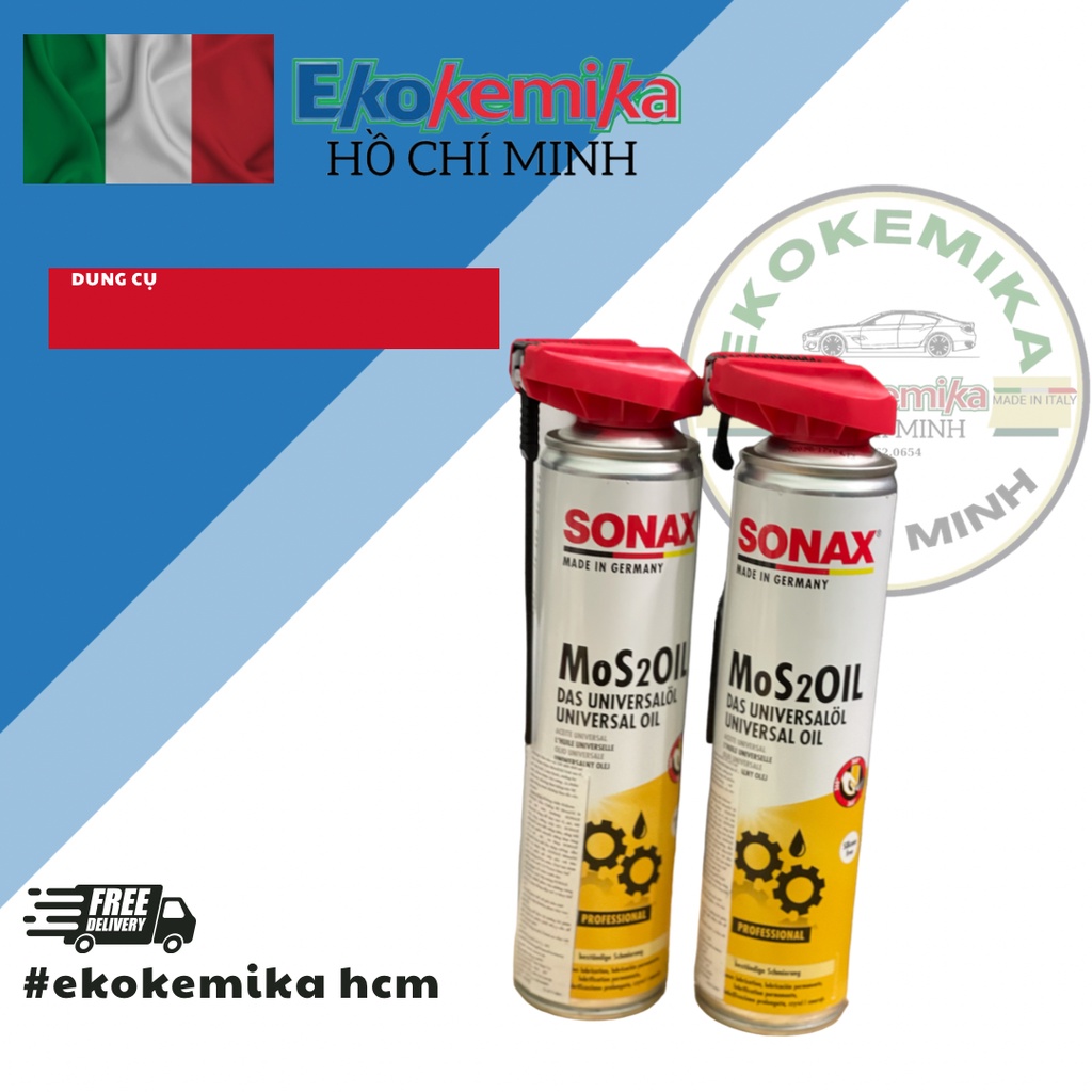 MoS2Oil Dầu chính hiệu bảo vệ bề mặt kim loại Sonax 339200-400ml ...