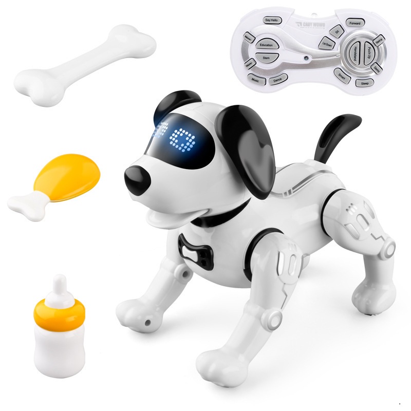 chó robot thông minh cho bé - Đồ chơi tương tác có điều khiển, cảm ứng ...