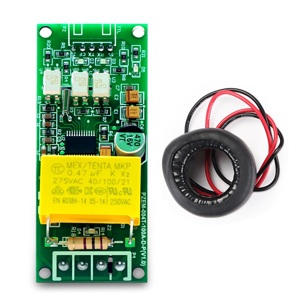 Mô Đun Kiểm Tra Điện Áp Đa Năng Pcbfun PZEM-004T-100A-D-P AC 80-260V ...